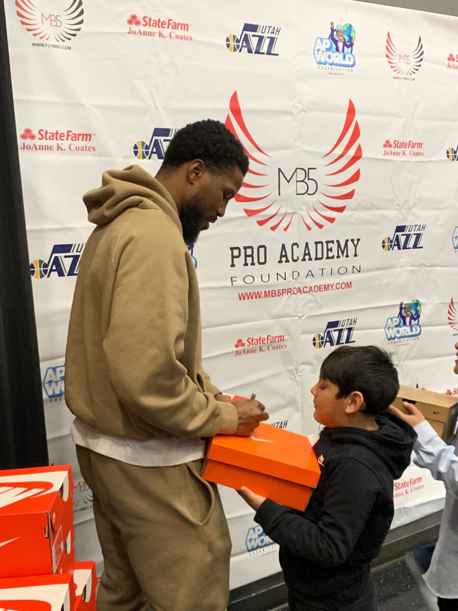 Malik Beasley Gives 269 Kids New Shoes to Celebrate All-Star Weekend ...