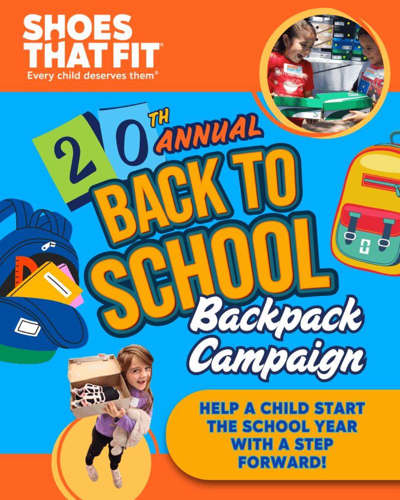 Celebrating our 20th Annual Backpack Campaign – Shoes That Fit